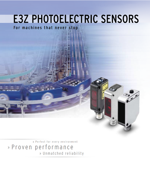 E3Z Photoelectric Sensors - Download Brochure - OMRON Industrial Automation