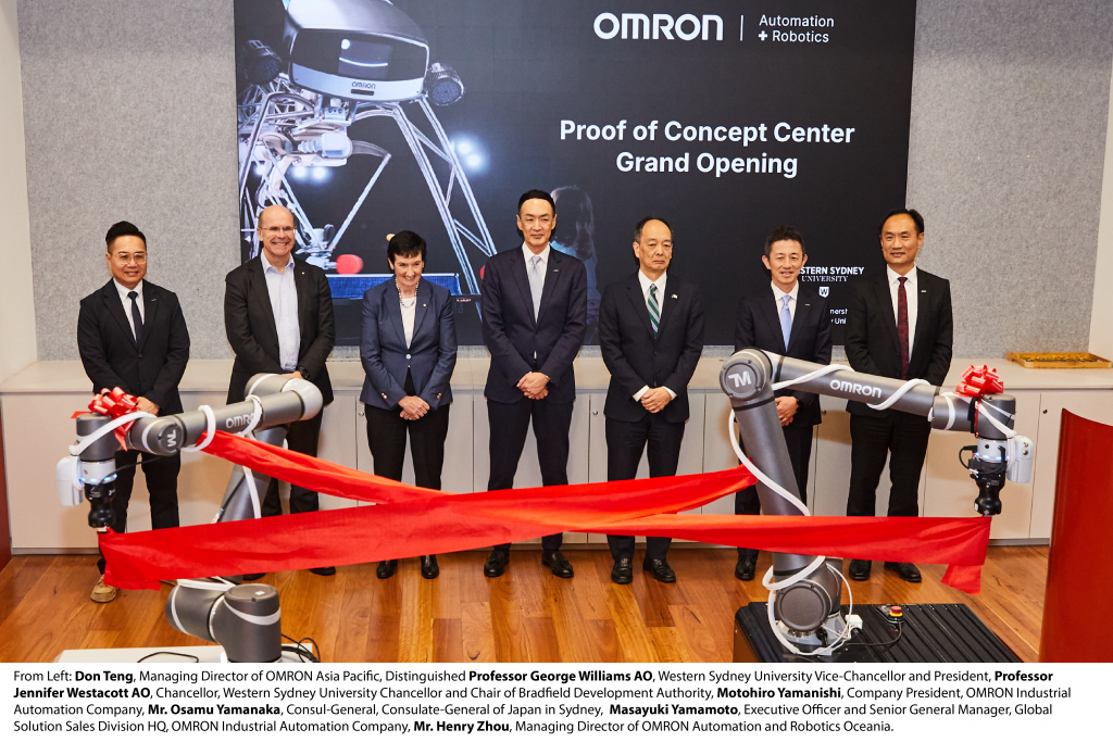 Accelerating Advanced Manufacturing in Oceania:OMRON Opens New Proof of Concept Centre in Sydney ...