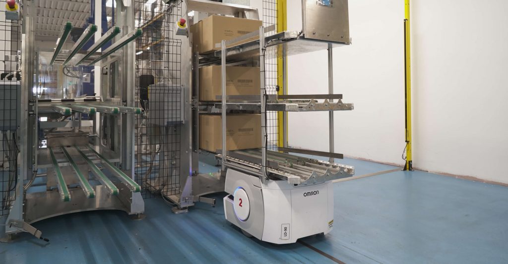 Autonomous mobile robots simplify intralogistics at Diva International - OMRON Industrial ...